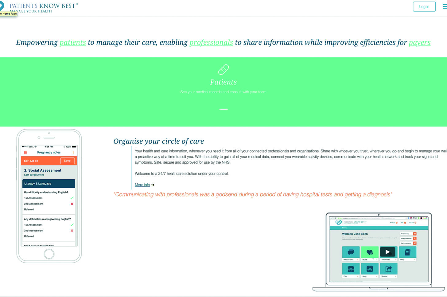 Patient-centred online medical records get the green light in Wales ...