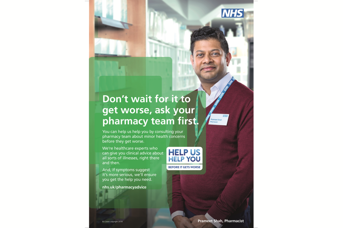 NHS England to encourage patients to visit their pharmacist through ...