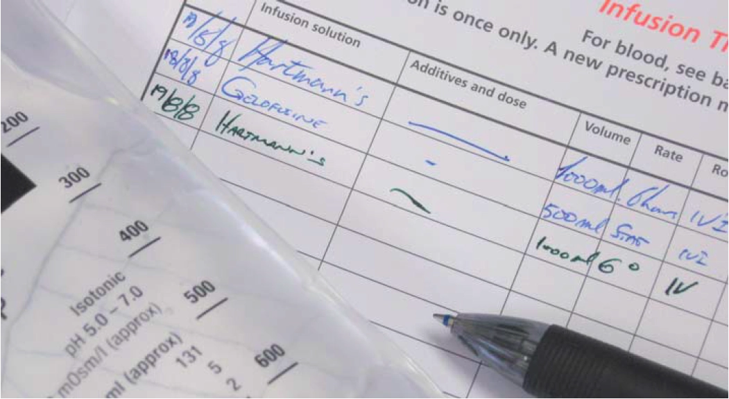 Intravenous fluid therapy — background and principles - The ...