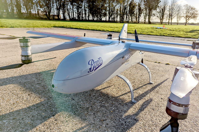 NHS receives £10m to develop national drone medicine delivery service ...