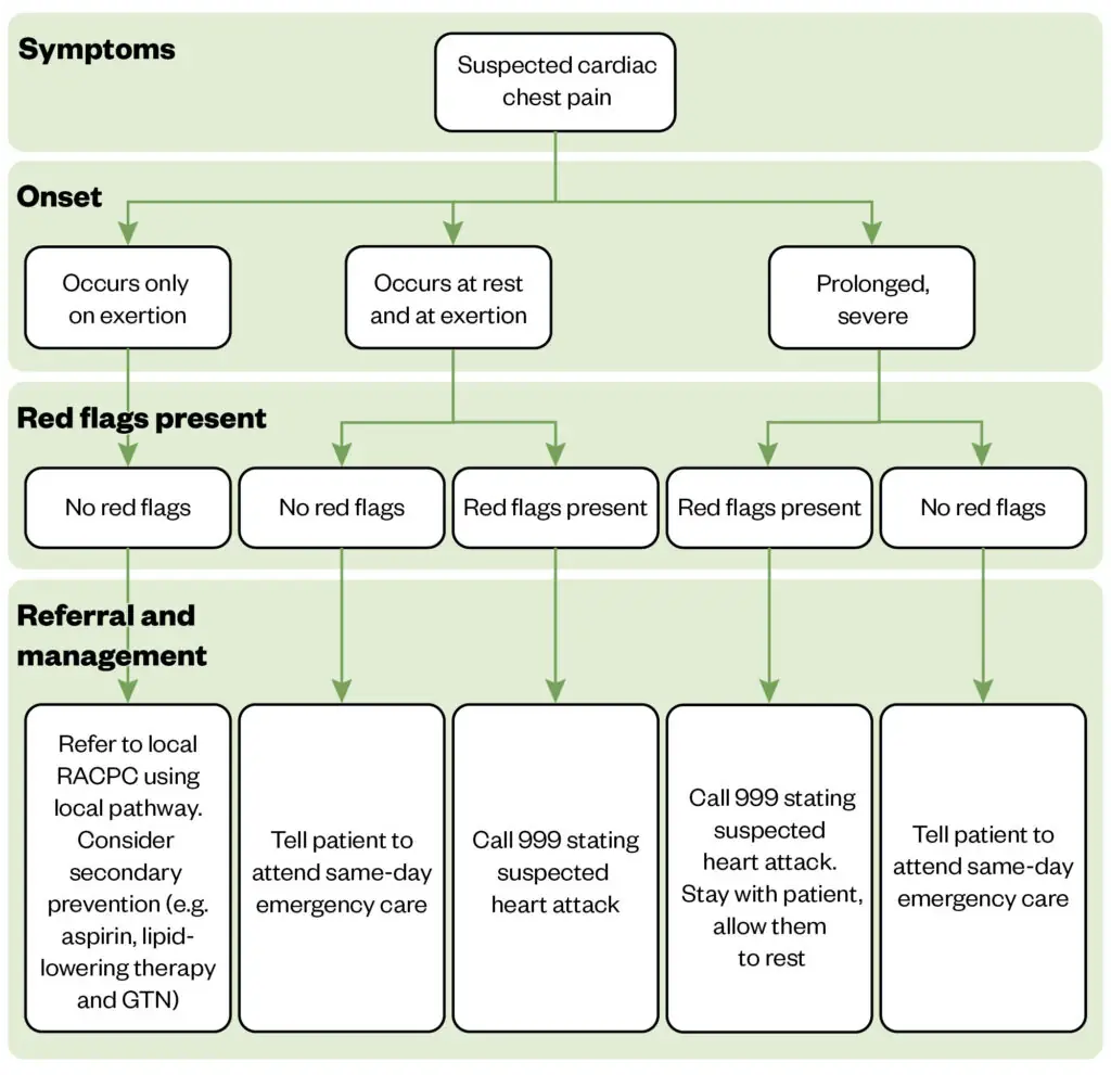 Cardiac chest pain: identification, referral and management in primary care - The Pharmaceutical ...