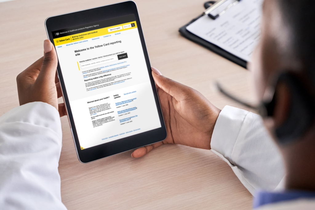 Recognising adverse events and using the Yellow Card system - The ...
